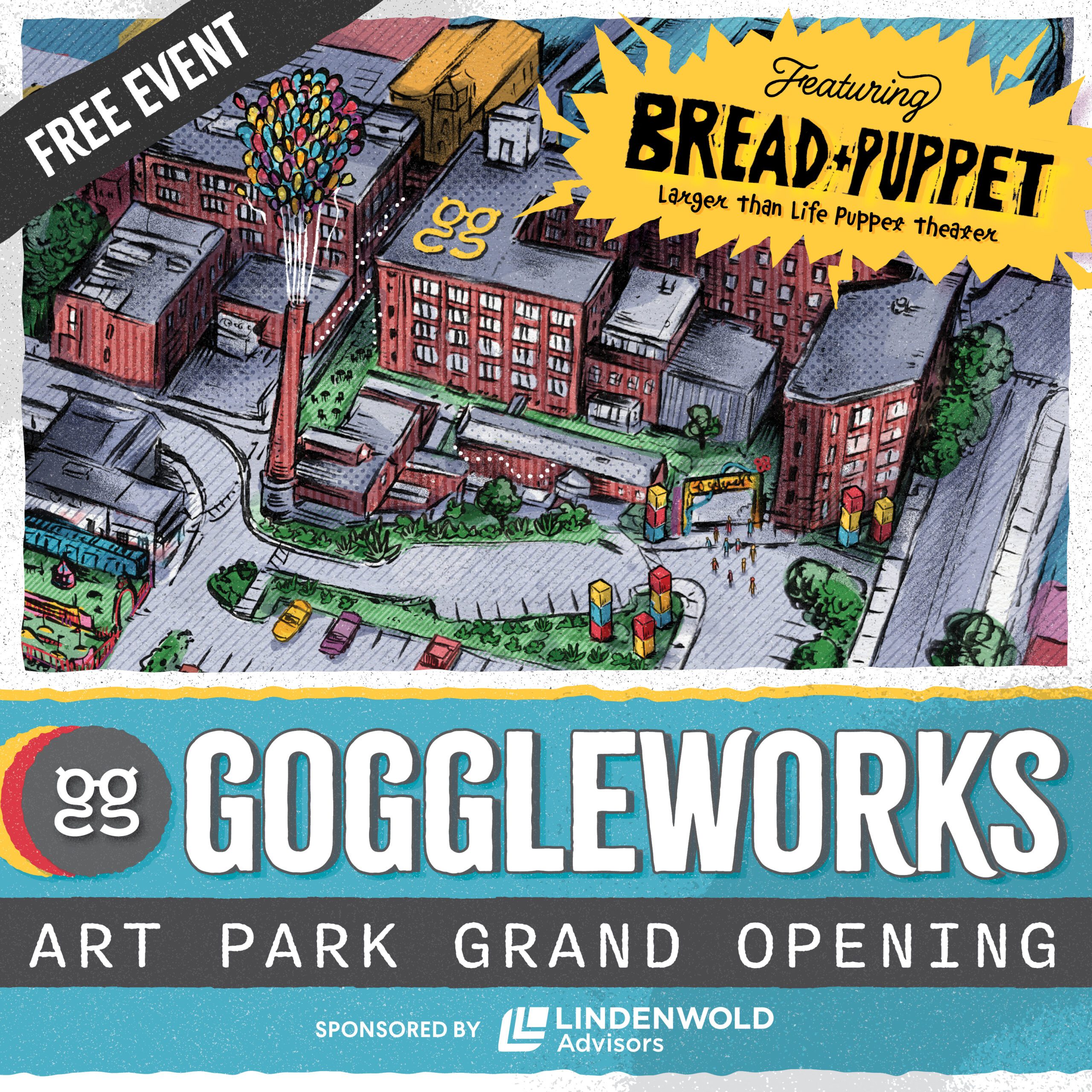 Art Park Opening Featuring Bread and Puppet - GoggleWorks