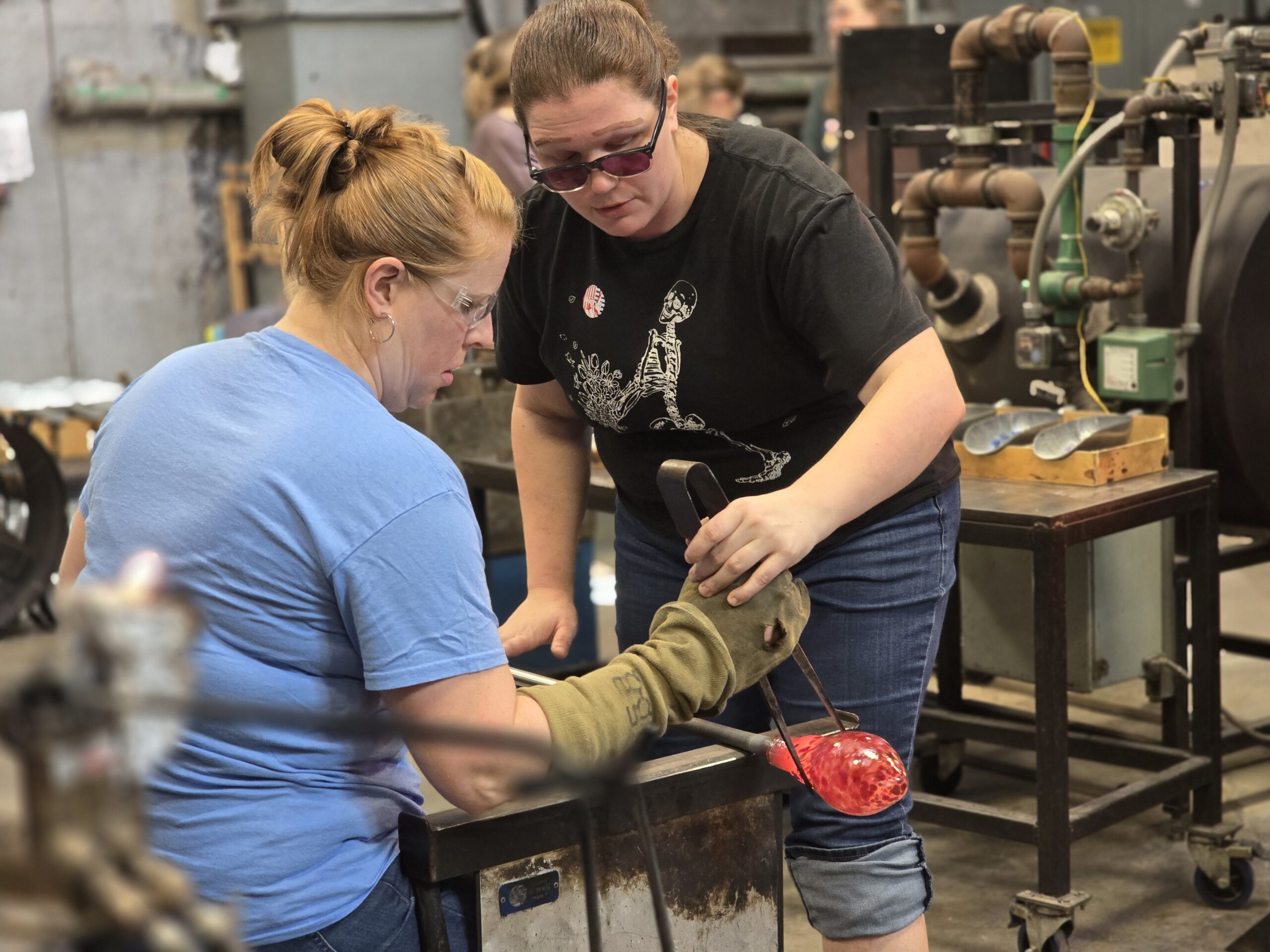 Glassblown Paperweight - GoggleWorks